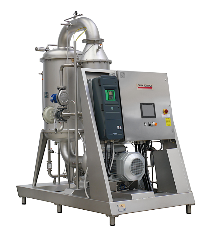 Cross-flow filter for beer with ceramic membranes - Destiller